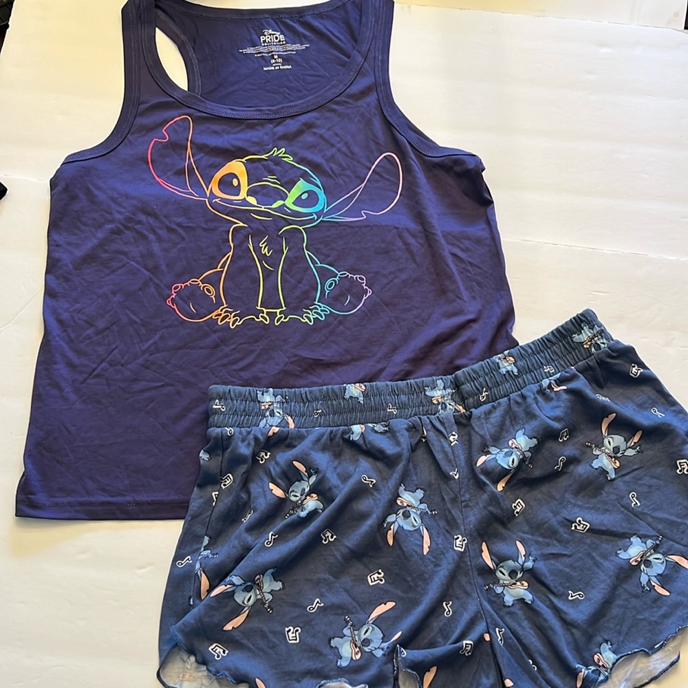 Disney Pride Collection Women’s Lilo & Stitch Tank & … - Gem
